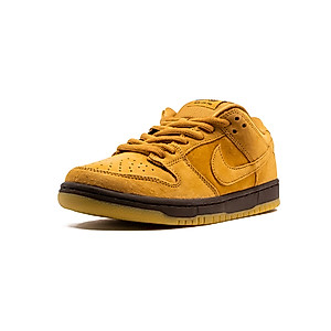 Nike Men's Dunk Low Pro Wheat Mocha, Flax/Flax/Flax/Baroque Brown, 10.5