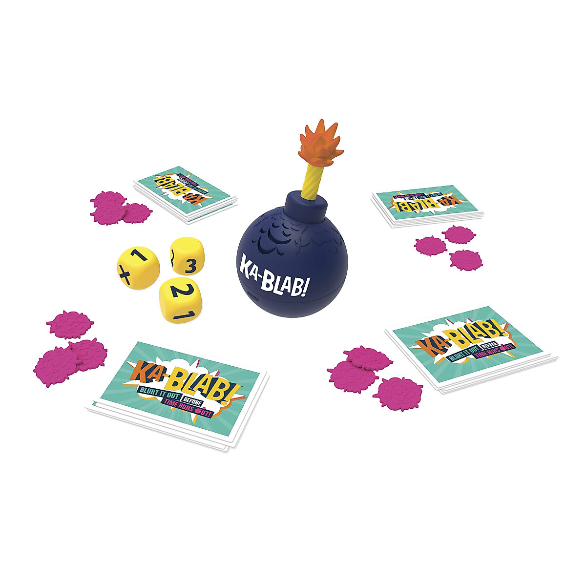 Hasbro Gaming Ka-Blab! Game for Families, Teens and Kids Ages 10 and Up, Family-Friendly Party Game for 2-6 Players, from The Makers of Scattergories