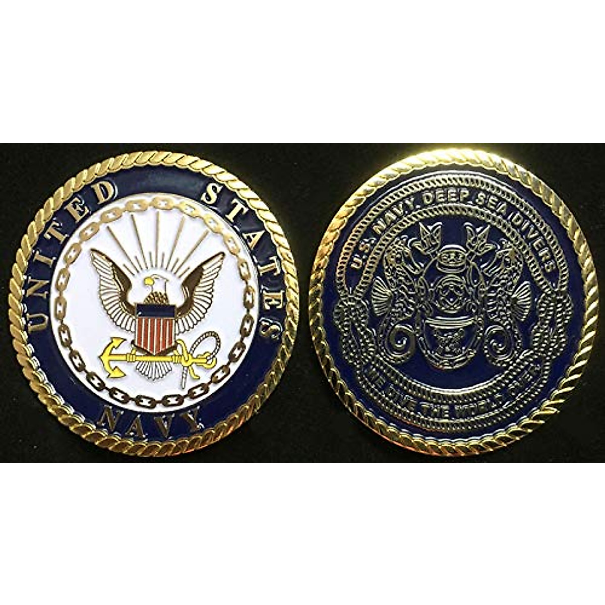 Deep Sea Diver Challenge Coin