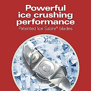 Hamilton Beach 59765 Immersion Hand Blender, 3-Piece, Silver and Stainless Steel & Wave Crusher Blender, Stainless Steel (54221)