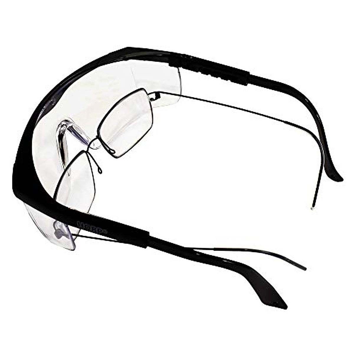 HQRP Clear Tint UV Protective Safety Goggles Glasses for Yard work, Gardening, Lawn mowing, Weed whacking, Hedge trimming, Wood working, Construction, etc.
