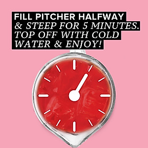 TAZO Tea Bags, Herbal Tea Iced Tea Bags, Iced Passion, Caffeine-Free, Makes 6 Pitchers (Pack of 4)