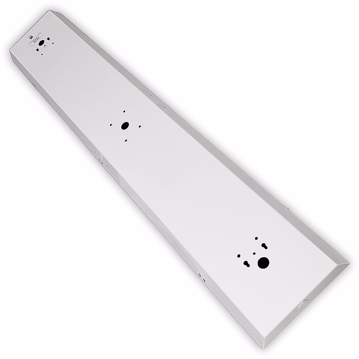 PrimeLights LED 4' ft, Shop Light 80W 14,400 Lumen 120/277v 5000K Day Garage Warehouse Shop Metal BLDG Light Fixture 120° Beam Angle Stingray 4 (Clear LED Bulbs)