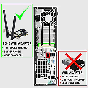 Lumos 8 Gaming Desktop PC, Intel Core i7 7th Gen, AMD RX 6400 4GB DDR6 4GB DDR6, 8GB RAM, 1TB SSD + 4TB HDD, 24 Inch Monitor, PCI-E Bluetooth | Wi-Fi, RGB Kit, Win 10 Pro (Renewed)