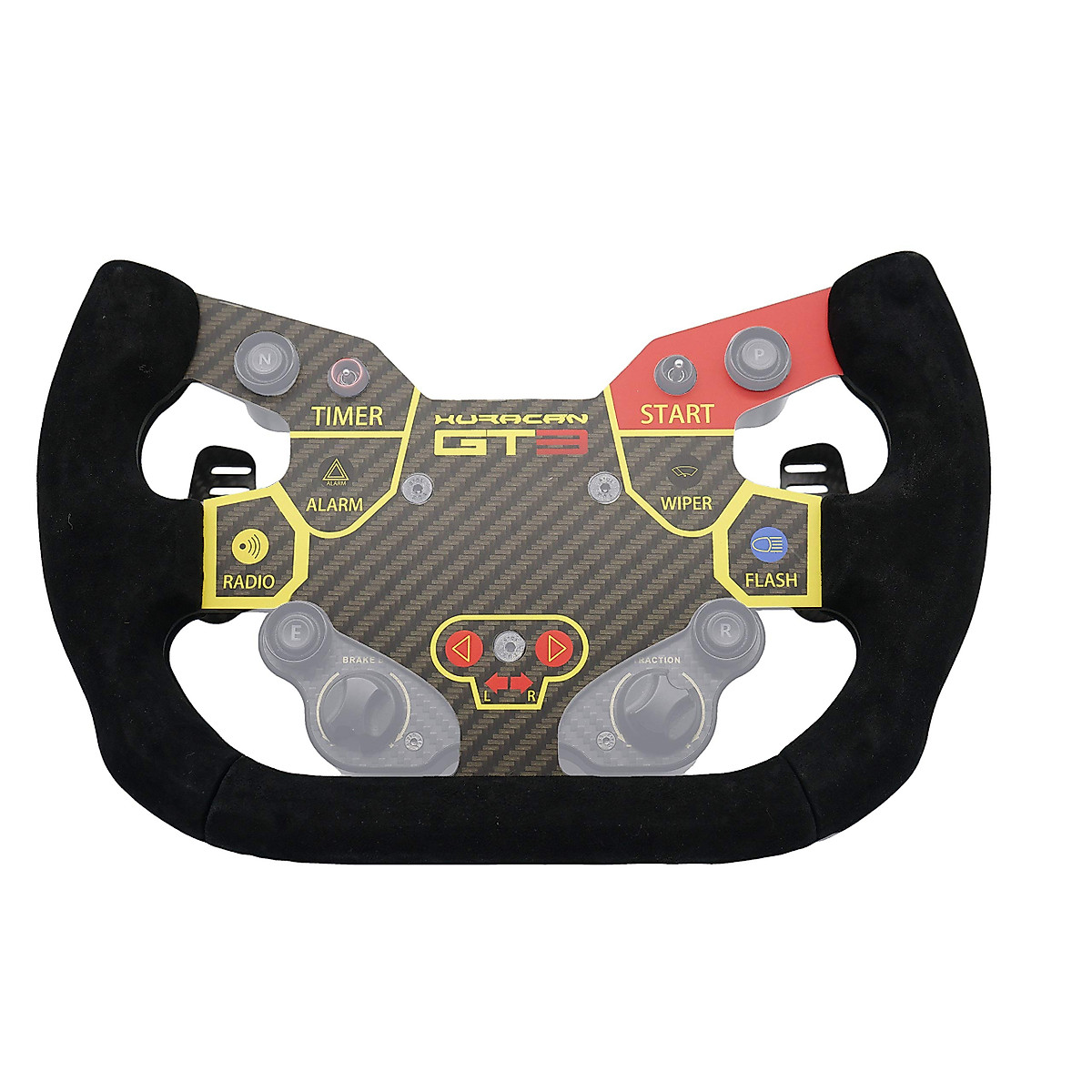 SIMPUSH SIMRacing Gaming Carbon Fiber Sim Wheel MOD FOR Simagic gt1