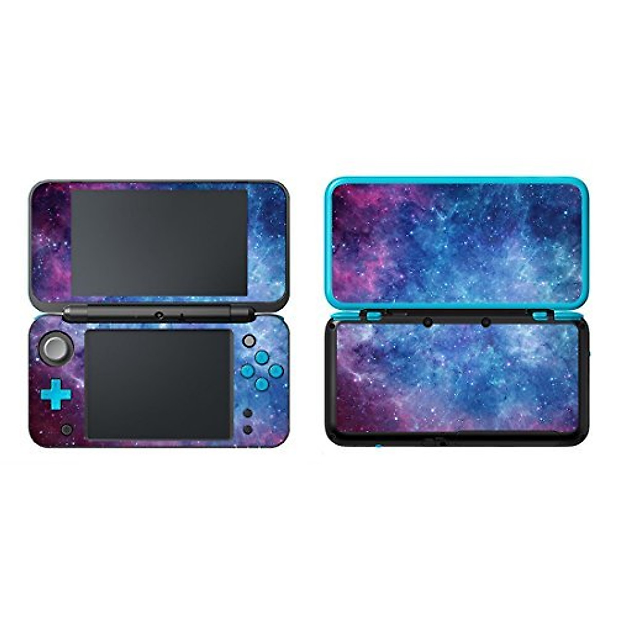 UUShop Protective Vinyl Skin Sticker Cover Wrap for New Nintendo 2DS XL/LL (Galaxy Nebula New)