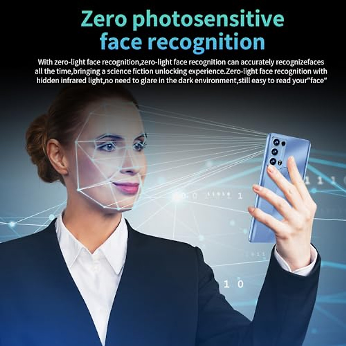 Rino9Pro Cheap Smartphone, 3 in 1 Navigation System Cell Phone, 16GB RAM 1TB ROM Unlocked Mobile Phones, 5G Network, Dimensity9000 (10 cores) CPU,Blue-1TB