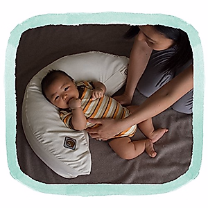 The Nesting Pillow - Organic Nursing Pillow with Washable Slip Cover