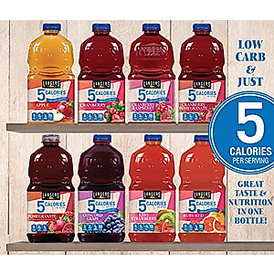 Langers 5 Juice Cocktail, Pomegranate, 64 Fl Oz (Pack of 8)