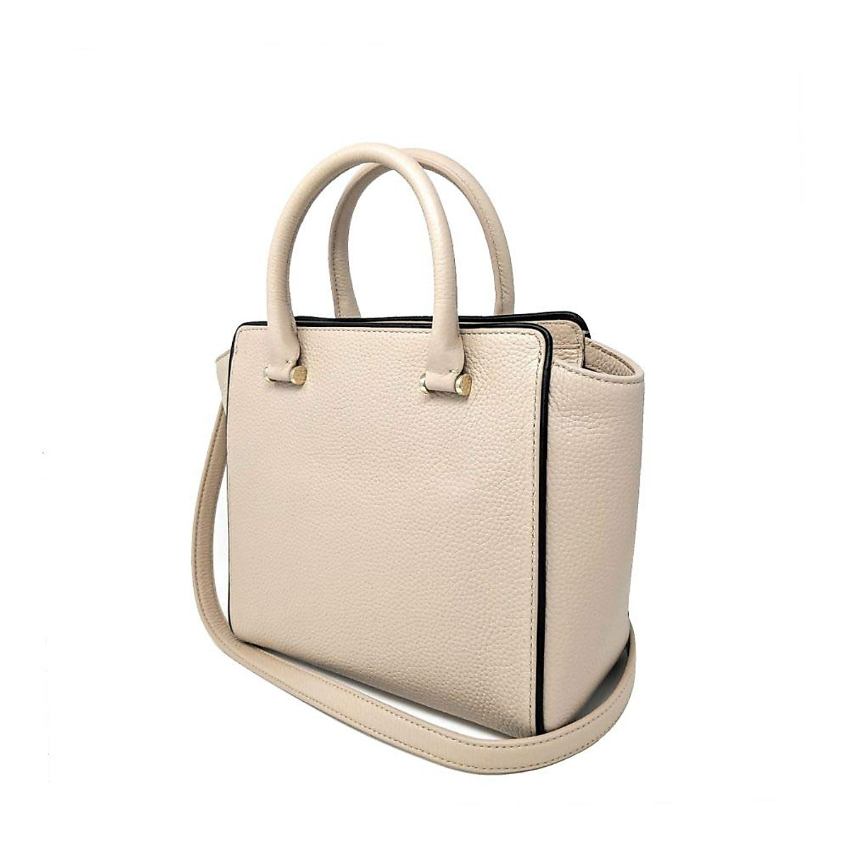 Kate Spade New York Chester Street Small Allyn Pebble Leather Satchel (WRMBG/BLAK)