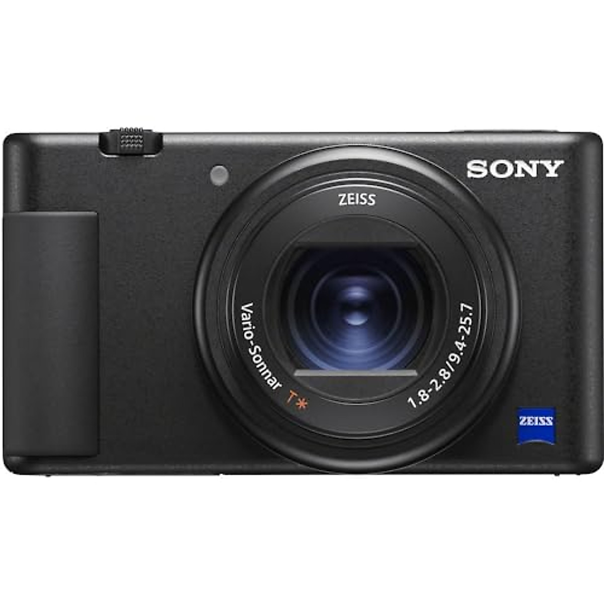 Sony ZV-1 Digital Camera | Black Bundled with 64GB Memory Card + Photo Starter Kit (11 Pieces) + Battery Charger for Sony NP-BX1 + Microfiber Cleaning Cloth (5 Items)