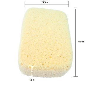 Michelle's Melting Pot Foam Bath Sponge Shower Sponge 3 Count (Variety Pack)