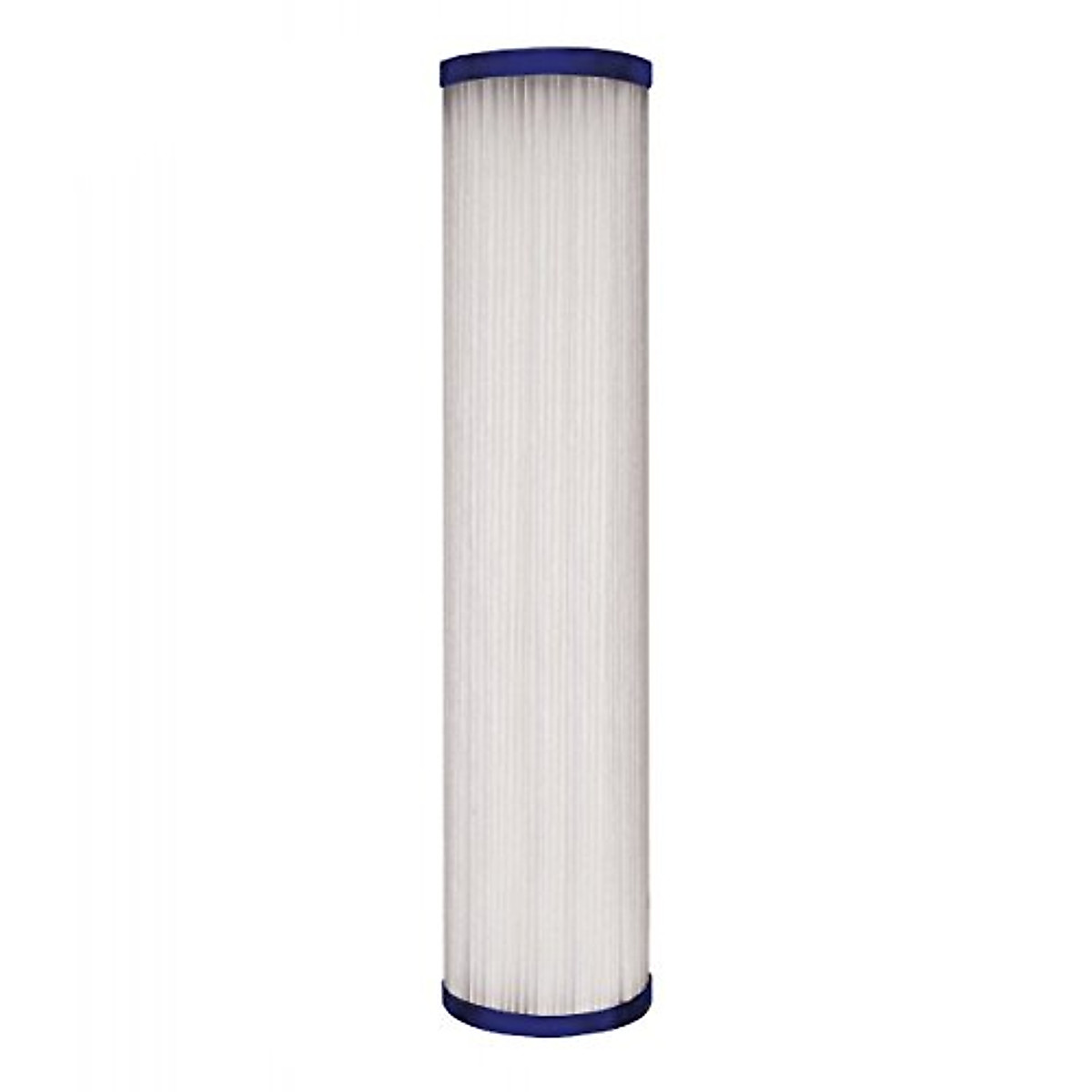Tier1 30 Micron 10 Inch x 2.5 Inch Pleated Polyester Whole House Sediment Water Filter Replacement Cartridge Kit with O-ring and Lubricant | Compatible with Pentek R30, SPC-25-1030, Home Water Filter