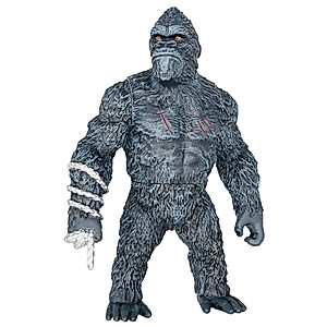 TwCare Giant King Kong vs Godzilla Action Figure 11.3" Fight Mode Gorilla Ape Solid Wild Movie Series, Travel Bag