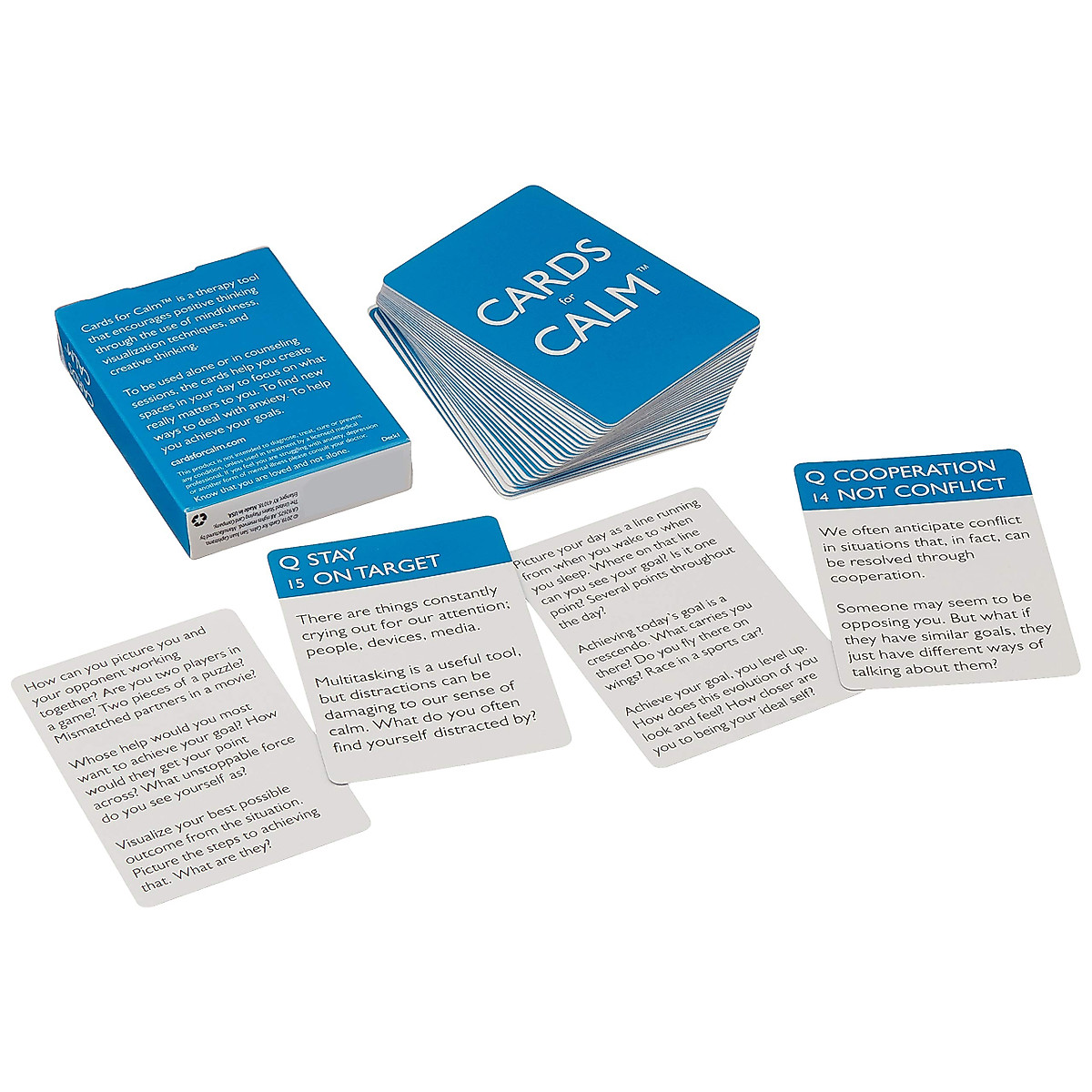 Cards for Calm: Manage Anxiety and Stress with Proven, Effective, empowering strategies. Cultivate Peace, Resilience, and Balance in Your Life.