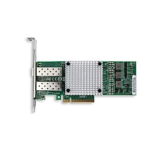 10G Ethernet Network Card, 10Gb Single-Port SFP+ Port with Intel 82599EN Chipset, PCIe 2.0 x 8, 10Gbps Ethernet Adapter, LAN NIC PCI-E Support Windows Server/Linux/Vmware,Tall&Short Bracket