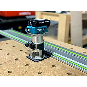 ToolCurve Guide Rail Adapter Compatible with Makita Router - Made in USA