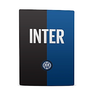 Head Case Designs Officially Licensed Inter Milan Inter Milano Logo Badge Vinyl Faceplate Gaming Skin Decal Compatible With Sony PlayStation 5 PS5 Digital Edition Console and DualSense Controller