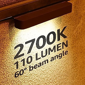 LEONLITE Classic Series 7 Inch LED Hardscape Lighting, Retaining Wall Lights, LED Landscape Lighting, 12V Paver Light Low Voltage, 1.5W Outdoor Step Lights, 2700K Soft White, ETL, Pack of 4