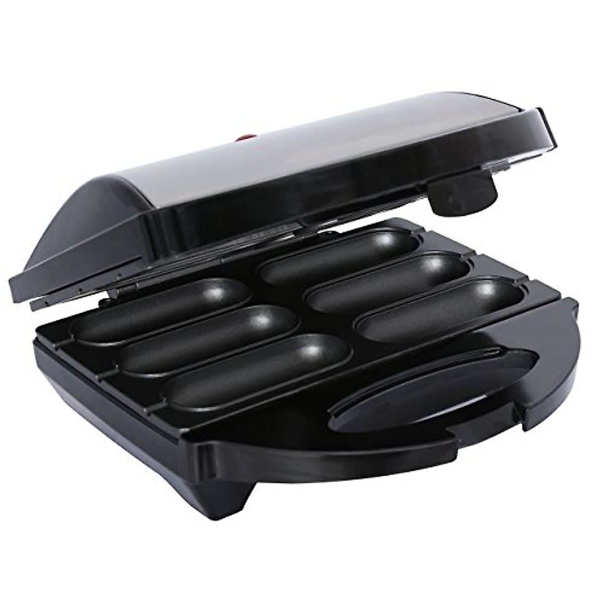 Brentwood TS-601S Non-Stick 6 Mini Corn Dog Maker, Stainless Steel