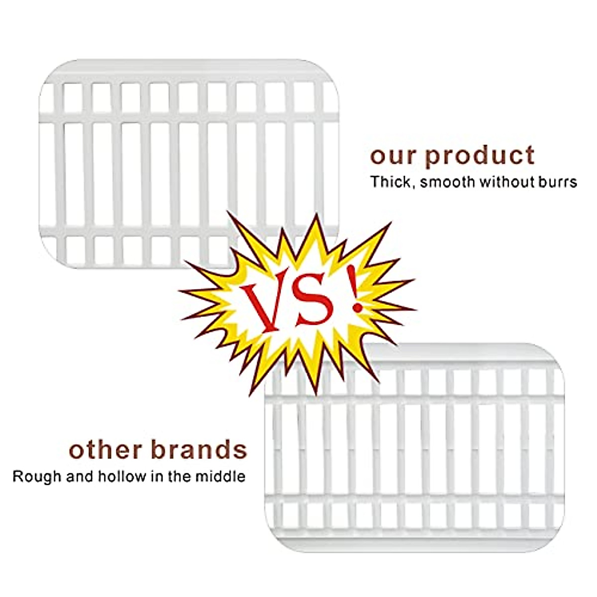 Pet Playpen Foldable Gate for Dogs Heavy Plastic Puppy Exercise Pen with Door Portable Indoor Outdoor Small Pets Fence Puppies Folding Cage 4 Panels Medium Animals House Supplies (33.5x33.5 inches)