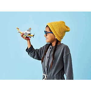 LEGO City Mail Plane 60250 Pretend-Play Toy, Fun Building Set for Kids (74 Pieces)