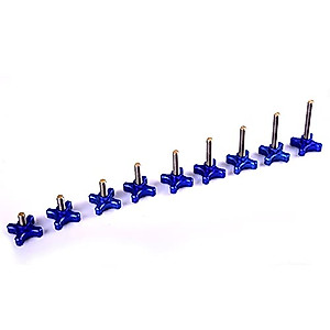 Astronomical Telescope Accessories M8 Thumb Screws (Single Screw for Sale, not a Set) Upgrade with Protection Head (Color : M8X35mm)