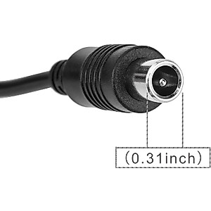 EVAPLUS 42V 2A (84W) Power Adapter for Lime Scooter Chargers for Ninebot G30LP ES2 ES4 ES1L F20 F30 F40 E22 E25 Xiaomi M365 Pro/Pro2 Lime-S and Hiboy S2R Electric Scooter with 36V Li-ion Battery