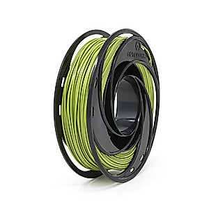 Gizmo Dorks PLA Filament 3mm (2.85mm) 200g for 3D Printers, Heat Color Change Green to Yellow