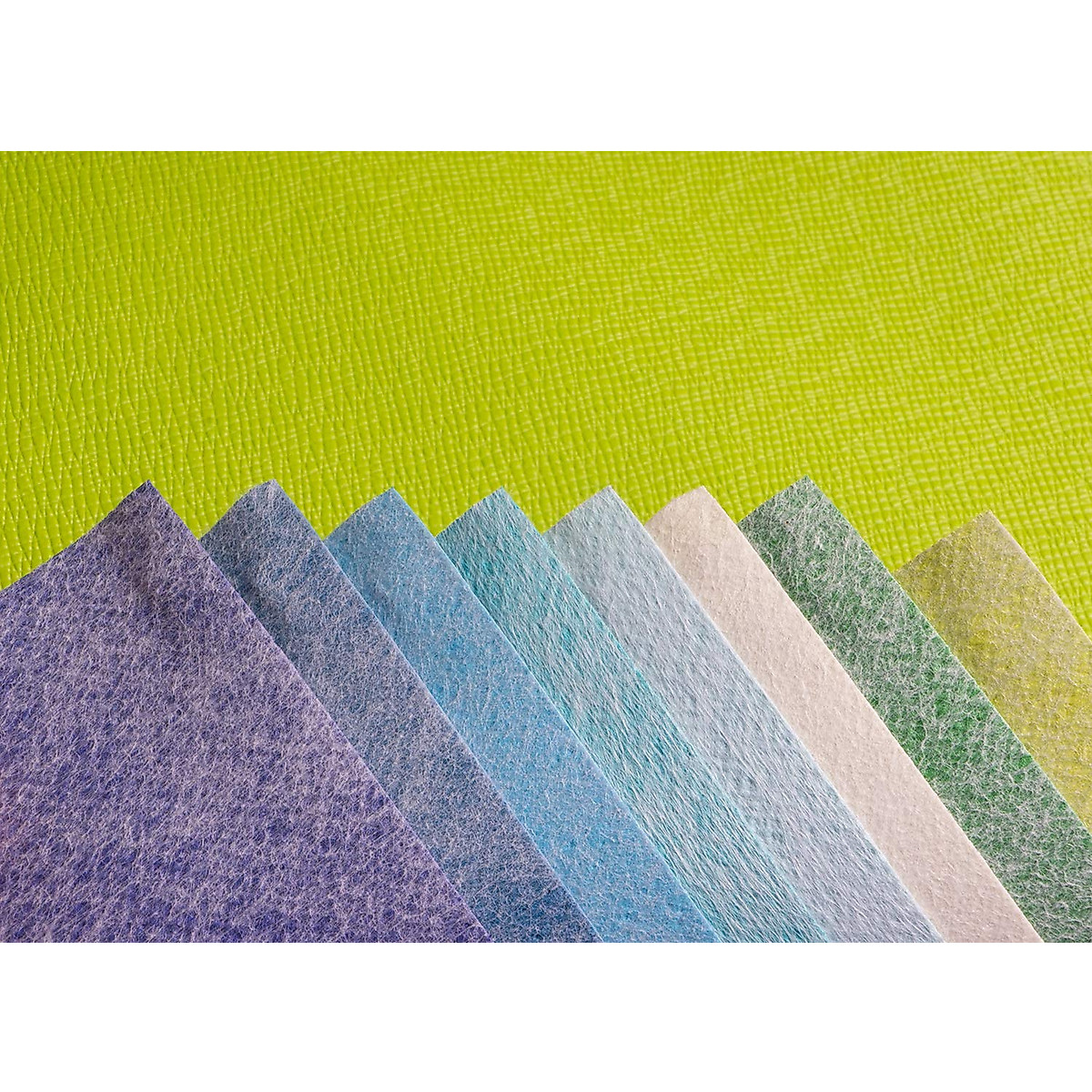 Faux Leather Sheets for Crafts, 16PCS/Set Leather Fabric 8.3" x 12"(21cm x 30cm) A4 Synthetic Leather Fabric Sheets for Leather Crafts Leather Earrings Bows Making Projects