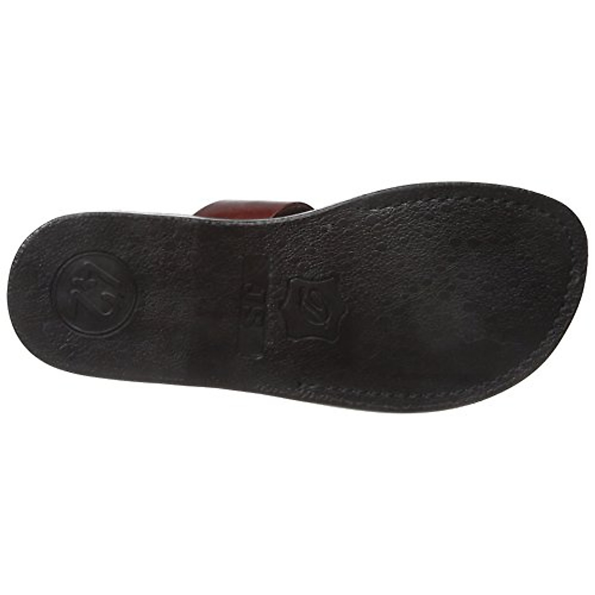 Zohar - Leather Toe Ring Sandal - Brown