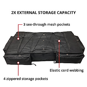 FISHMASTER MARINE TOWERS AND ACCESSORIES T-Top Storage Bag - Holds 6 Type II Life Jackets (Not Included)