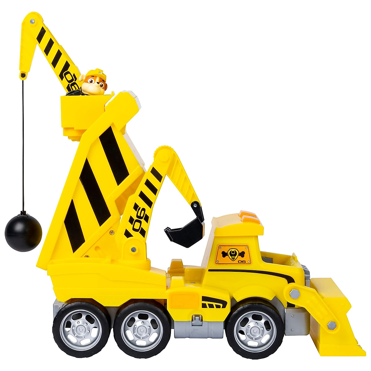 Paw Patrol, Ultimate Rescue Construction Truck with Lights, Sound and Mini Vehicle, for Ages 3 and Up