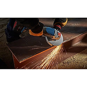 Bosch GWX18V-13CB14-RT PROFACTOR 18V Spitfire X-LOCK Connected-Ready 5 - 6 in. Cordless Angle Grinder Kit with Slide Switch (8.0 Ah) (Renewed)