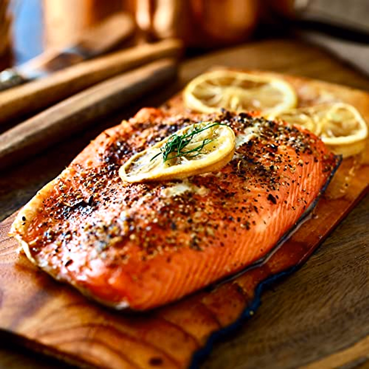 East Coast Cedar Planks for Grilling Salmon Made from 100% Natural Maine White Cedar -12 Pack - Adds a Delicious Smokey Flavor - Great for All Fish and Meats…