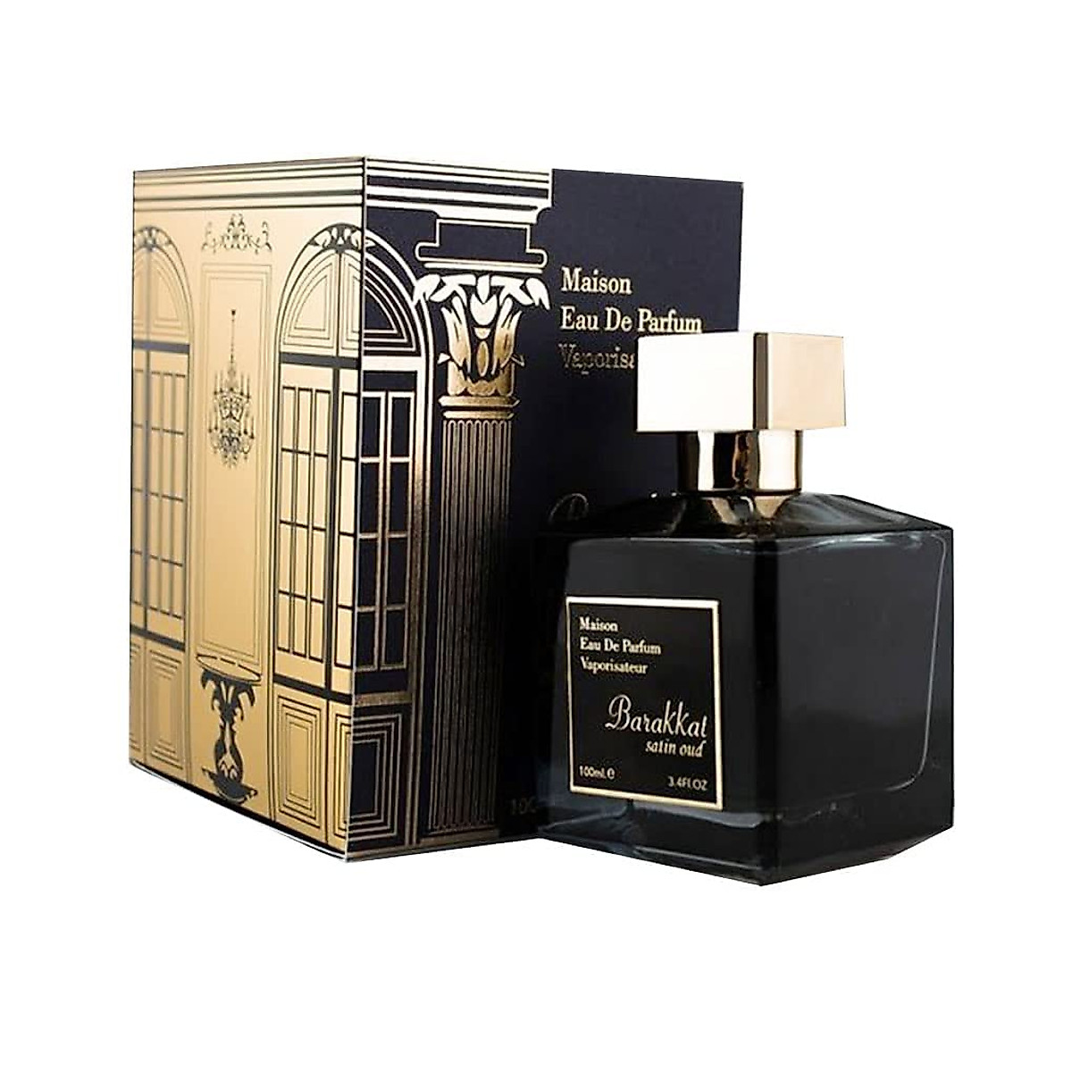 TAWAKKAL PERFUMES Fragrance World Barakkat Satin Oud EDP Perfume 100ml (3.4FL OZ)