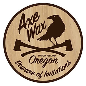 Axe Wax Premium Blade Care - 2oz (60ml) of Quick-Drying Wax for Protecting and Restoring Axes, Knives, EDC, Damascus, San-Mai, Carbon Steel, Gun Stocks, Knife, Wood Cutting board, Leather, and More