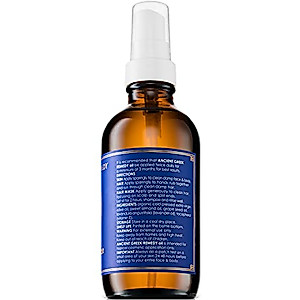 Ancient Greek Remedy Organic Face and Body Oil for Dry Skin, Hair, Hands, Cuticles and Nails Care. Olive, Lavender, Almond, Vitamin E and Grapeseed Oils. Natural Moisturizer for Women, Men 4oz