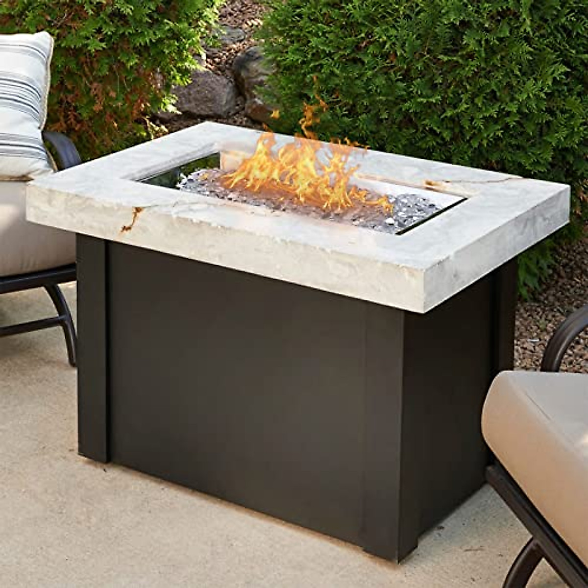 GasSaf 1/2 Inch Fire Glass Reflective Tempered Fireglass Cut Crushed FireGlass for Fire Pit, Fireplace and fire Pit Table (20 Pound)(Crystal Ice Reflective)