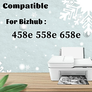 Compatible Replacement for Konica Minolta TN516 Toner Cartridge, High Yield for Bizhub 458e 558e 658e Printer Black-2 Pack