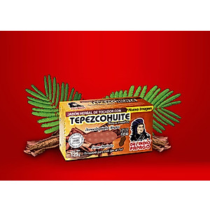 Del Indio Papago Neutral Bar soap with Tepezcohuite 125gr - For All Skin Types - Regenerative and Antioxidant Properties