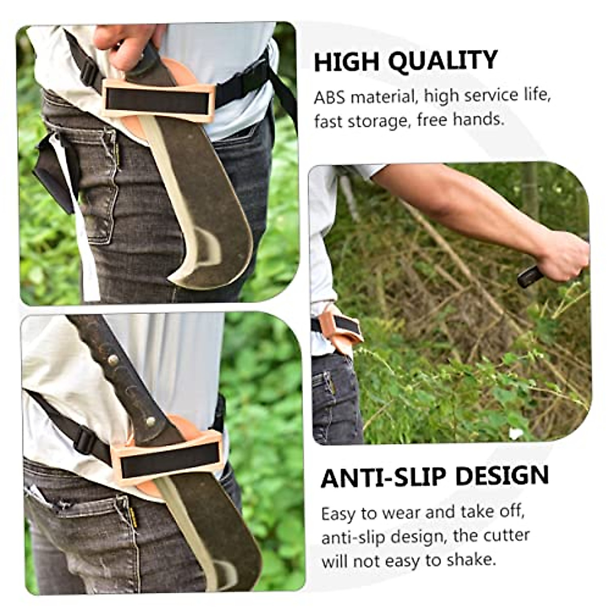PRETYZOOM 2pcs Hatchet Scabbard Outdoors Work Supplies Cutter Storage Rack Protector Knives Axe Hatchet Adjustable Hatchet Cover Camping Accessories Garden Tool Organizer Abs Nylon