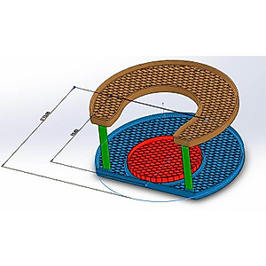 Spice Spinner Two-Tiered Spice Organizer & Holder That Saves Space, Keeps Everything Neat, Organized & Within Reach With Dual Spin Turntables- Grey