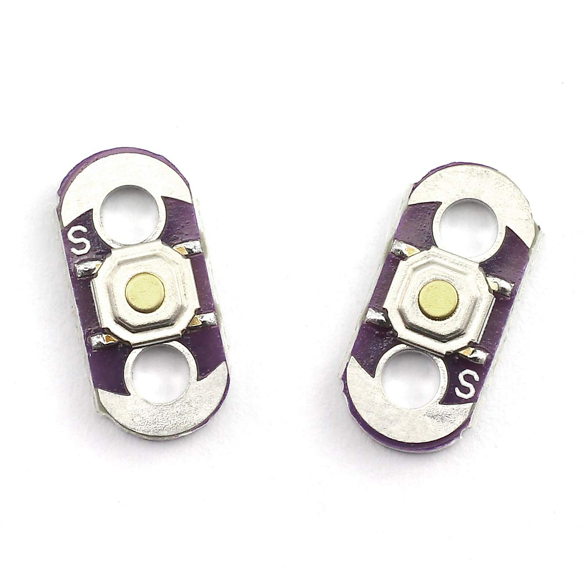 Lind Kitchen 2pcs Lilypad Momentary Push Button Board Module for DIY Kit