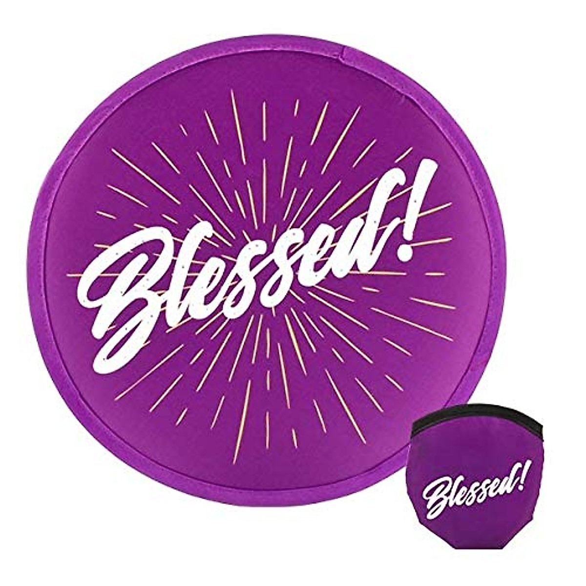 Swanson Christian Hand Fan-Blessed! (Pack of 6)