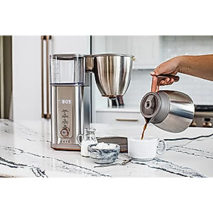 Café Specialty Drip Coffee Maker | 10-Cup Insulated Thermal Carafe | WiFi Enabled Voice-to-Brew Technology | Smart Home Kitchen Essentials | SCA Certified, Barista-Quality Brew | Stainless Steel