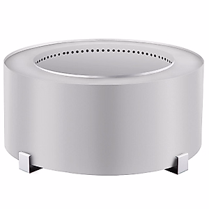 VEVOR Smokeless Fire Pit, Stainless Steel Stove Bonfire, Large 28.5 inch Diameter Wood Burning Fire Pit, Outdoor Stove Bonfire Fire Pit, Portable Smokeless Fire Bowl for Picnic Camping Backyard