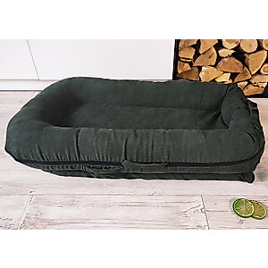 Lounger Cover by Sofia Amber – Cover ONLY for DockAToT and Sleepyhead Deluxe + Docks - Baby nest Sleep Pod Replacement Extra Cover - Emerald
