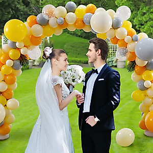 Party Spot! 95 Pcs Balloon Arch Kit, 9Ft Tall & 10Ft Wide Ajustable Balloon Arch Stand For Baby Shower Graduation Birthday Party Wedding Decorations