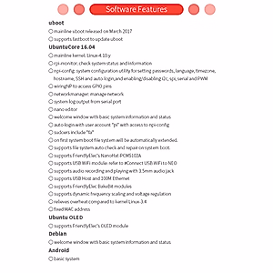 youyeetoo NanoPi NEO LTS A Super Tiny 64-bit Allwinner H3 ARM, with 32-bit 512M DDR3 RAM, Armbian & Ubuntu Ready Mini Single Board Computer
